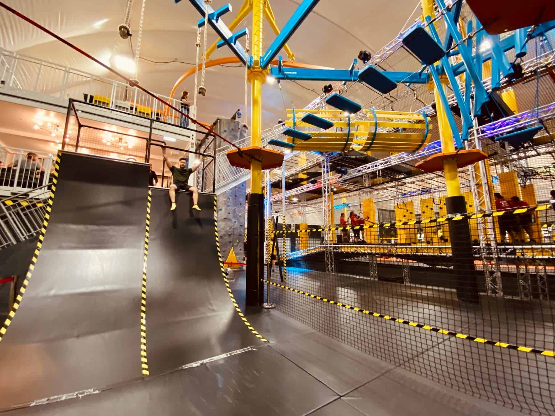 Österreichs größter Ninja Warrior Parcour - Freizeit in Wien